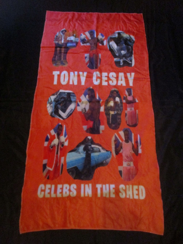 Tony Cesay ABA Champion Boxer Picture TWO COLOURS ORANGE Blanket (WHITE ...
