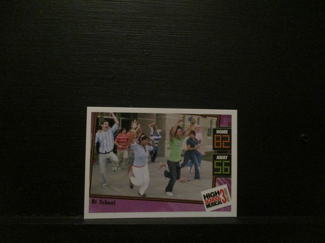 At School - Location Card High School Musical 3 Senior Year Original ...