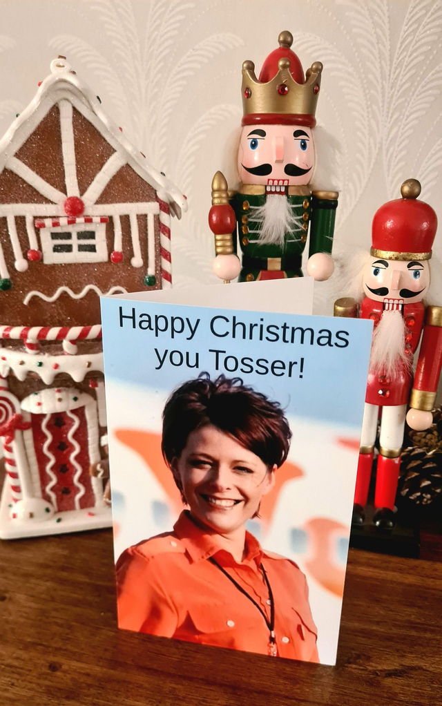 Hand written Christmas Card