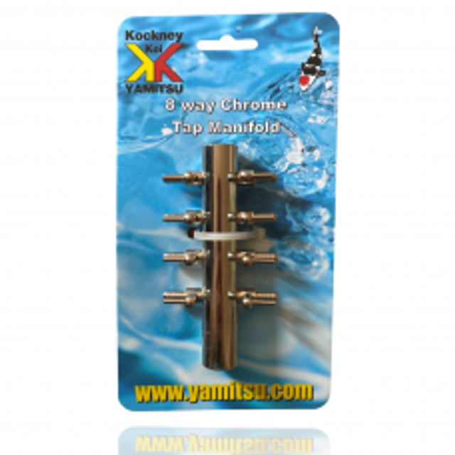 Multi Tap Gang Valve - Chrome Multiway