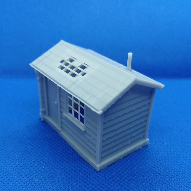 4mm scale / 00 gauge old yard office