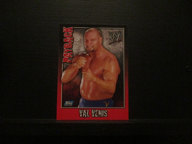Val Venis - Payback Original Trading Card #6