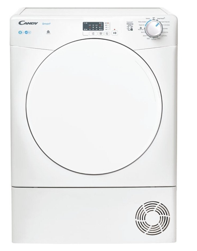 Candy KSEC8LF Condenser Tumble Dryer, White