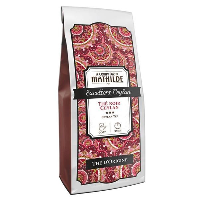 Thé NOIR CEYLAN - Sachet vrac 100G | Le Comptoir de Mathilde Millau