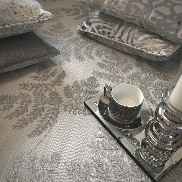 Amara Leaf Gunmetal - Belgravia - 7366