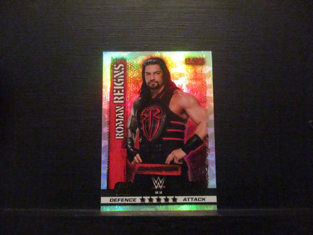 Roman Reigns - Champion Slam Attax 10th Edition Original Trading Card #10