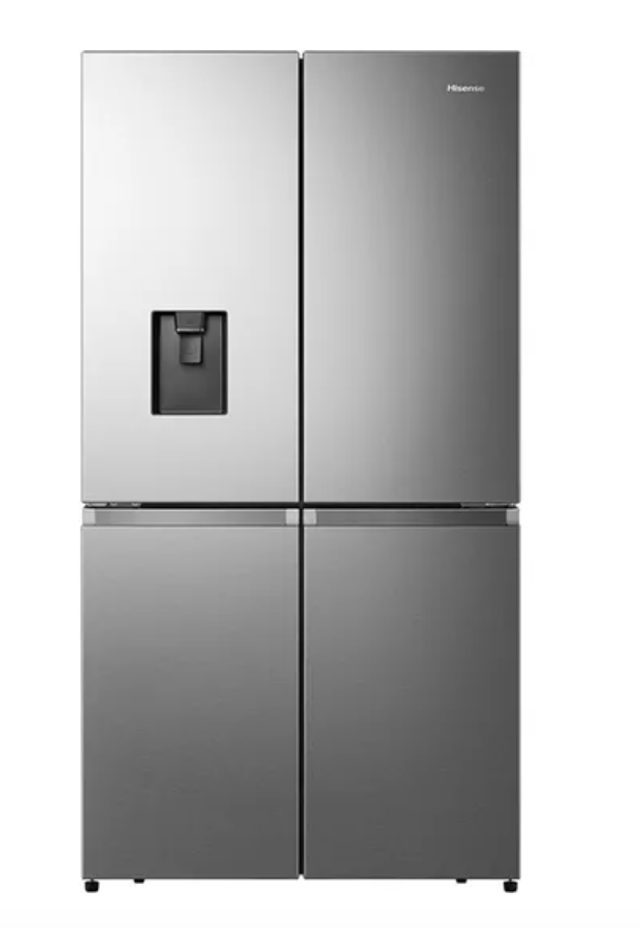 HISENSE PureFlat RQ758N4SWSE Smart Fridge Freezer - Stainless Steel