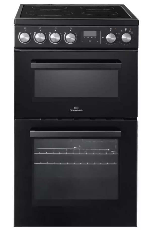 New World NWLS50TEB 50cm Twin Cavity Electric Cooker
