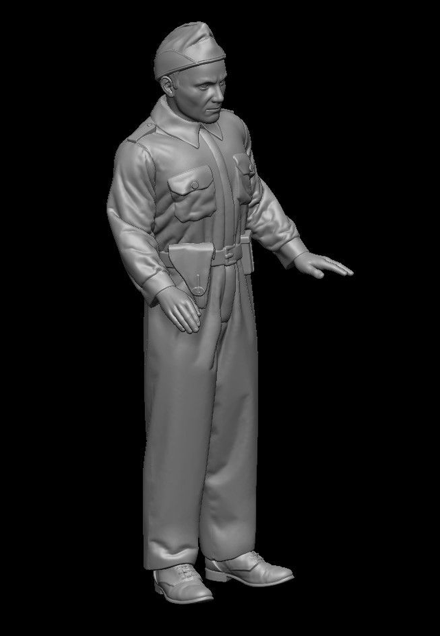 WW2 Dutch Landsverk Commander (3D Printed)