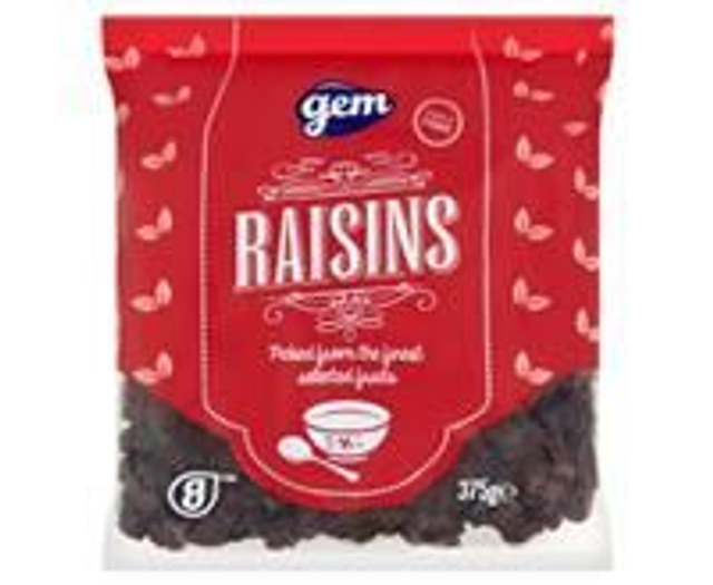 Raisins 375g