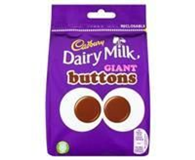 Dairy Milk Giant Buttons 85g Bag