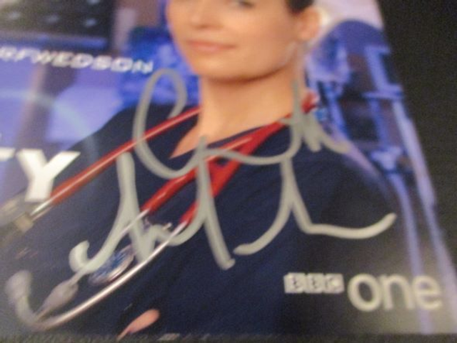 Camilla Arfwedson (Zosia) Authentic Autographed Holby City 6x4 Cast Card