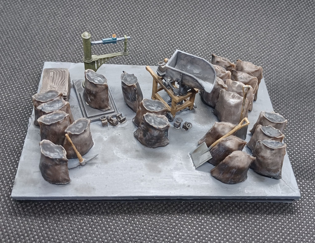 7mm scale / O gauge coal scales