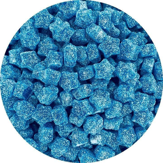 Fizzy Blue Stars