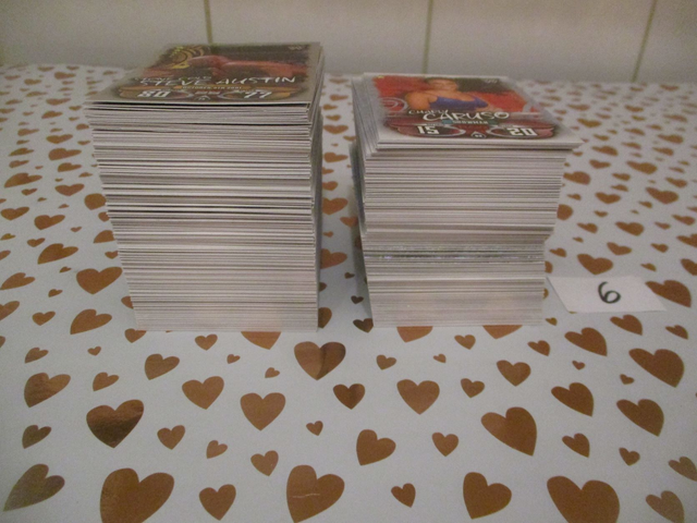 350 Slam Attax Live Trading Card In Good Condition But They Have Bends ...