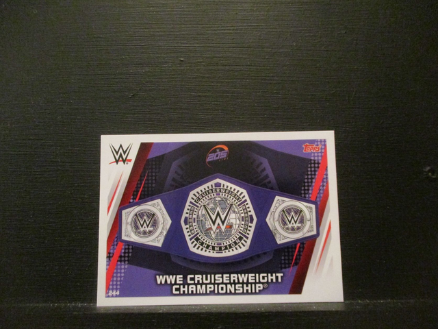 WWE Cruiserweight Championship - Championship Slam Attax Universe ...