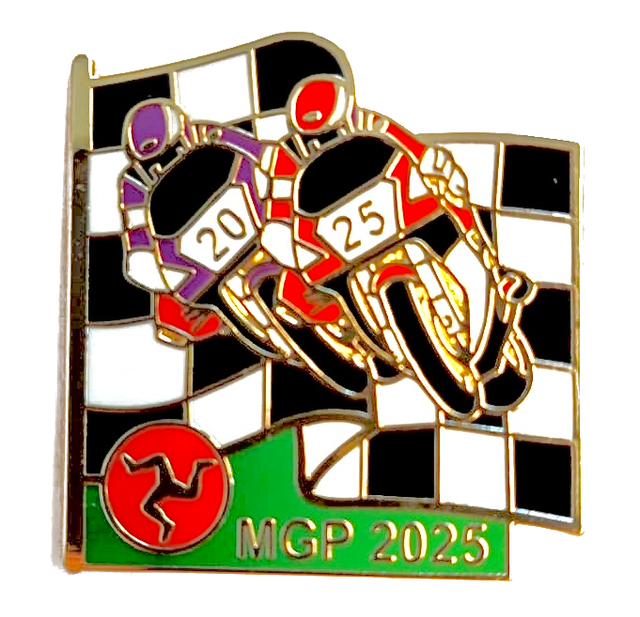 Manx Grand Prix 2025 Badge
