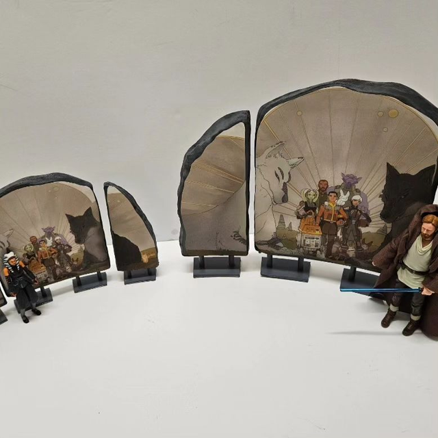 3D Printed Rebels Mural | IB3D