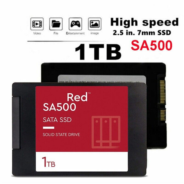 1TB SATA Drive for Laptop 2.5" Internal External Solid State 3 SSD Hard ...