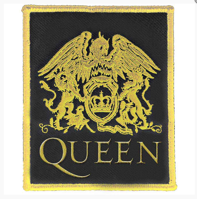 QUEEN STANDARD PATCH: CLASSIC CREST | Music & Bean Co
