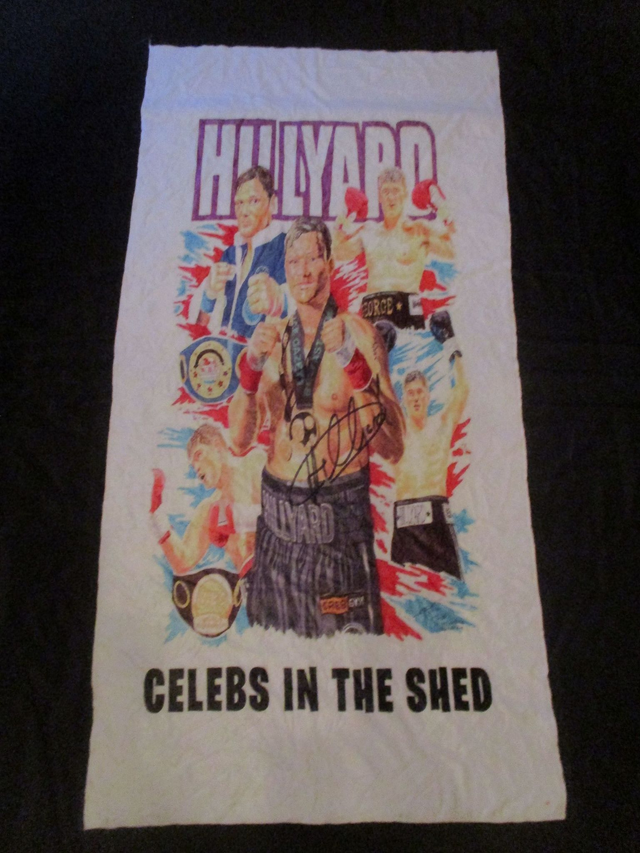 George Hillyard Boxer & Bare Knuckle Boxer Picture WHITE Blanket (Black ...