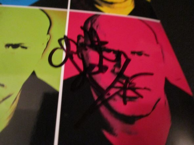 Chris Fosh Authentic Autographed 6x4 Pop Art Limited Edition (5)