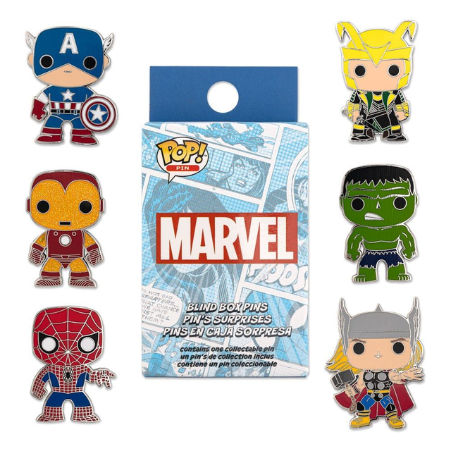 Loungefly: Marvel Pop! Mystery Box Pin