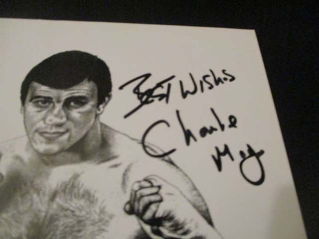 Charlie Magri Authentic Autographed Poster