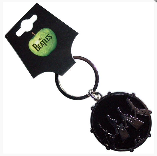 BEATLES KEYCHAIN: ABBEY ROAD CROSSING CHROME | Music & Bean Co