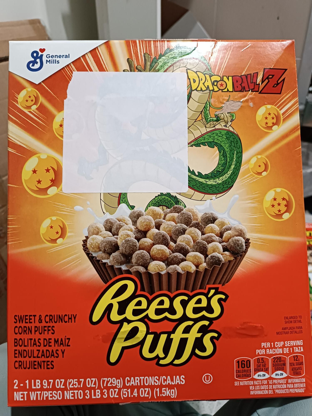 Cereal Reese's puffs