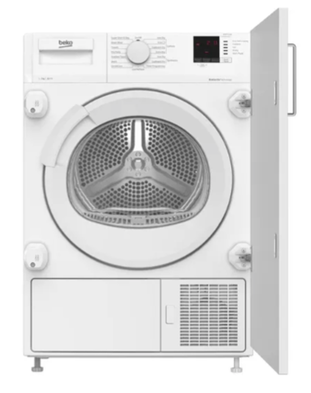 BEKO DTIKP71131W Integrated 7 kg Heat Pump Tumble Dryer