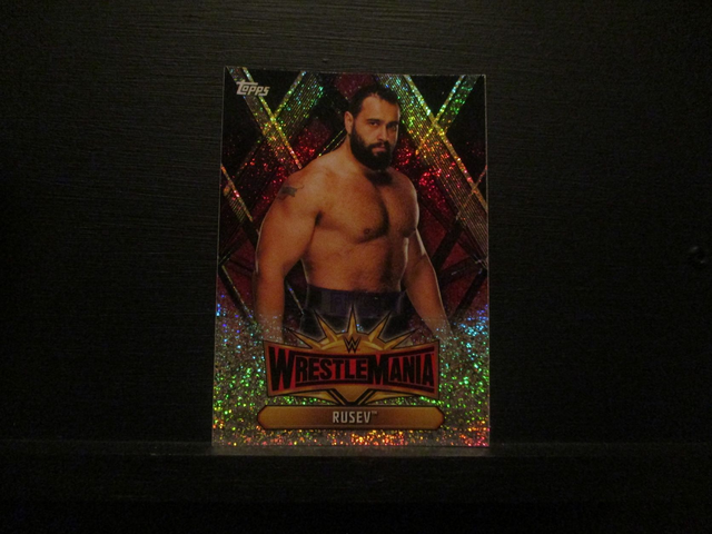 Rusev - Champions Wrestlemania Original Trading Card #WM-25