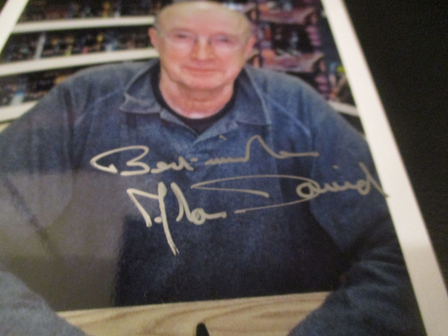 Alan David Authentic Autographed 6x4 Our Facing White Border Photograph