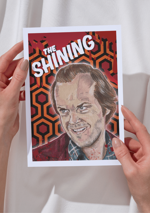 The Shining Art Greeting Card